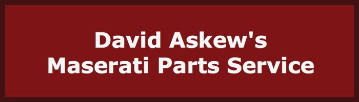 David Askew's Maserati Parts Service - Classic and Vintage cars ...